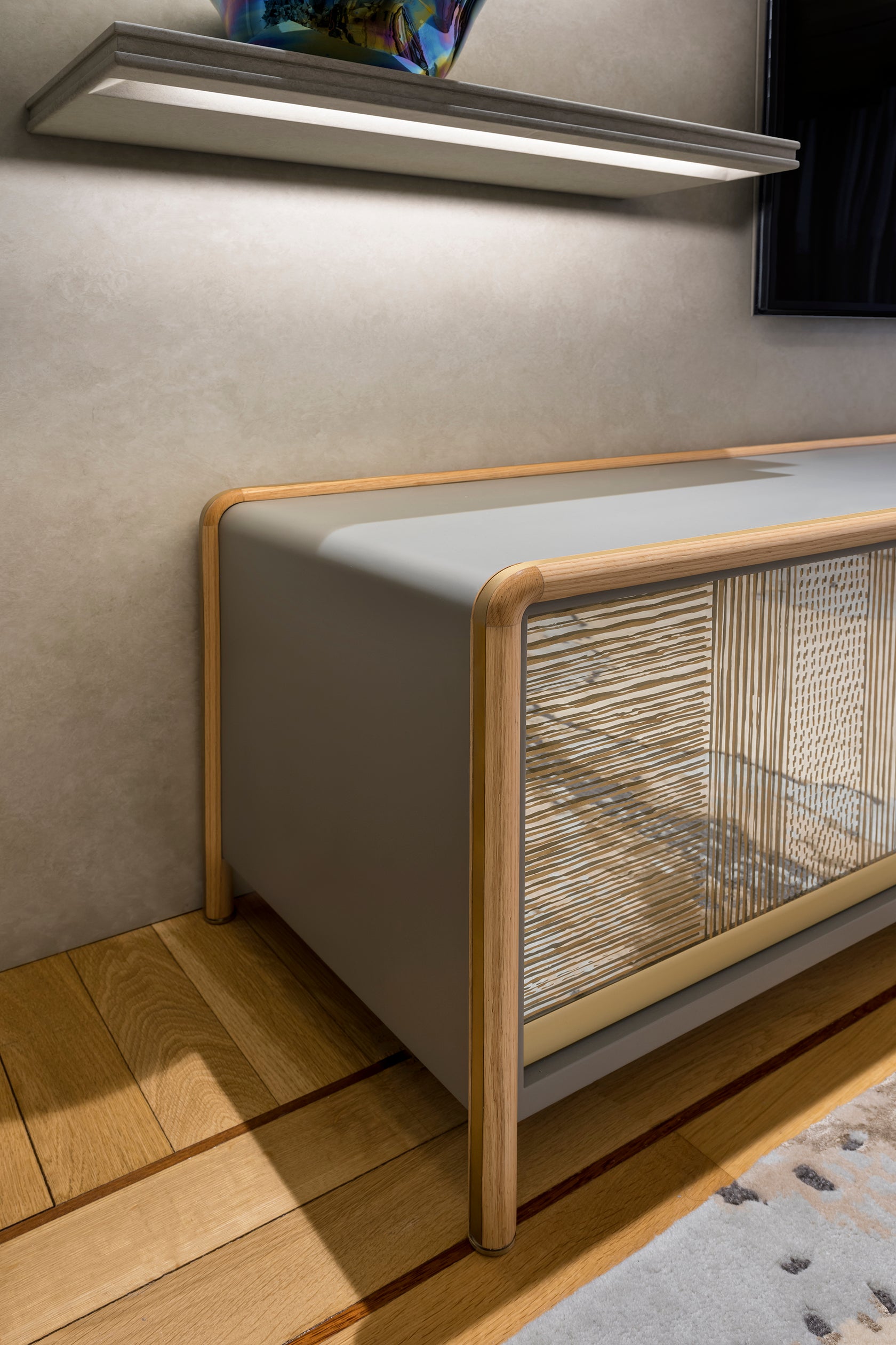 SAM TV Unit (sliding door) – EKİN VARON Design Studio